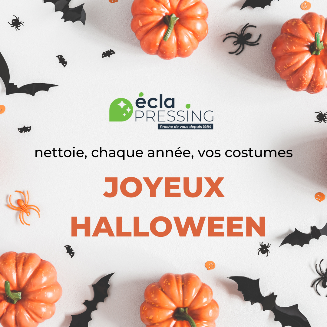 Vos Costumes D'Halloween chez Ecla Pressing